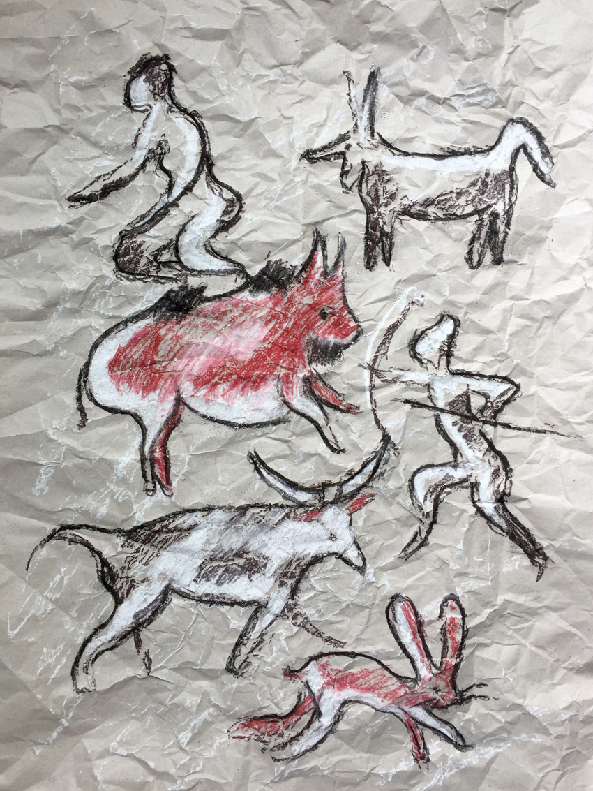Roll and Draw! Cave Painting – Dobj egy barlangrajzot! – design.edu.art