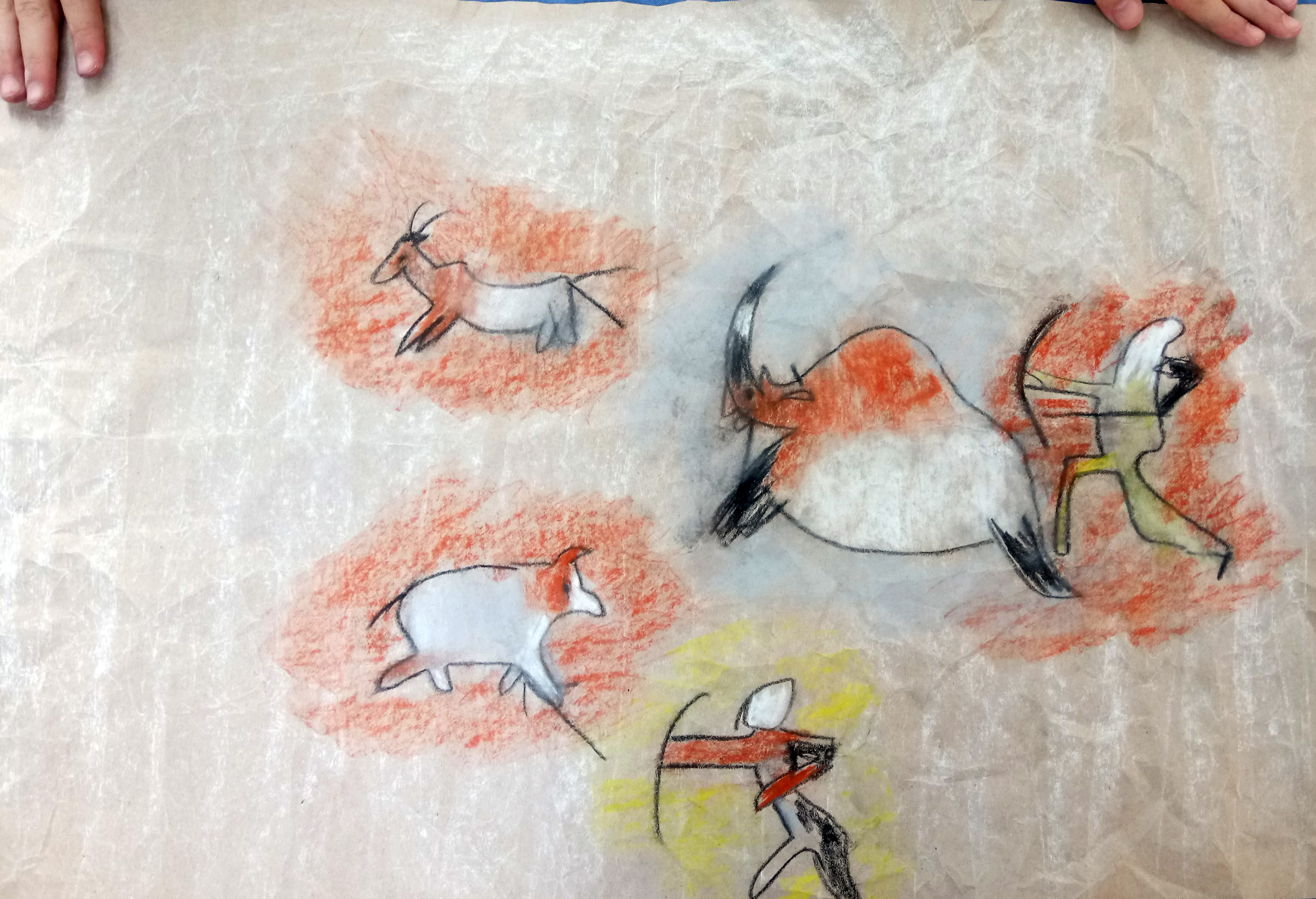 Roll and Draw! Cave Painting – Dobj egy barlangrajzot! – design.edu.art