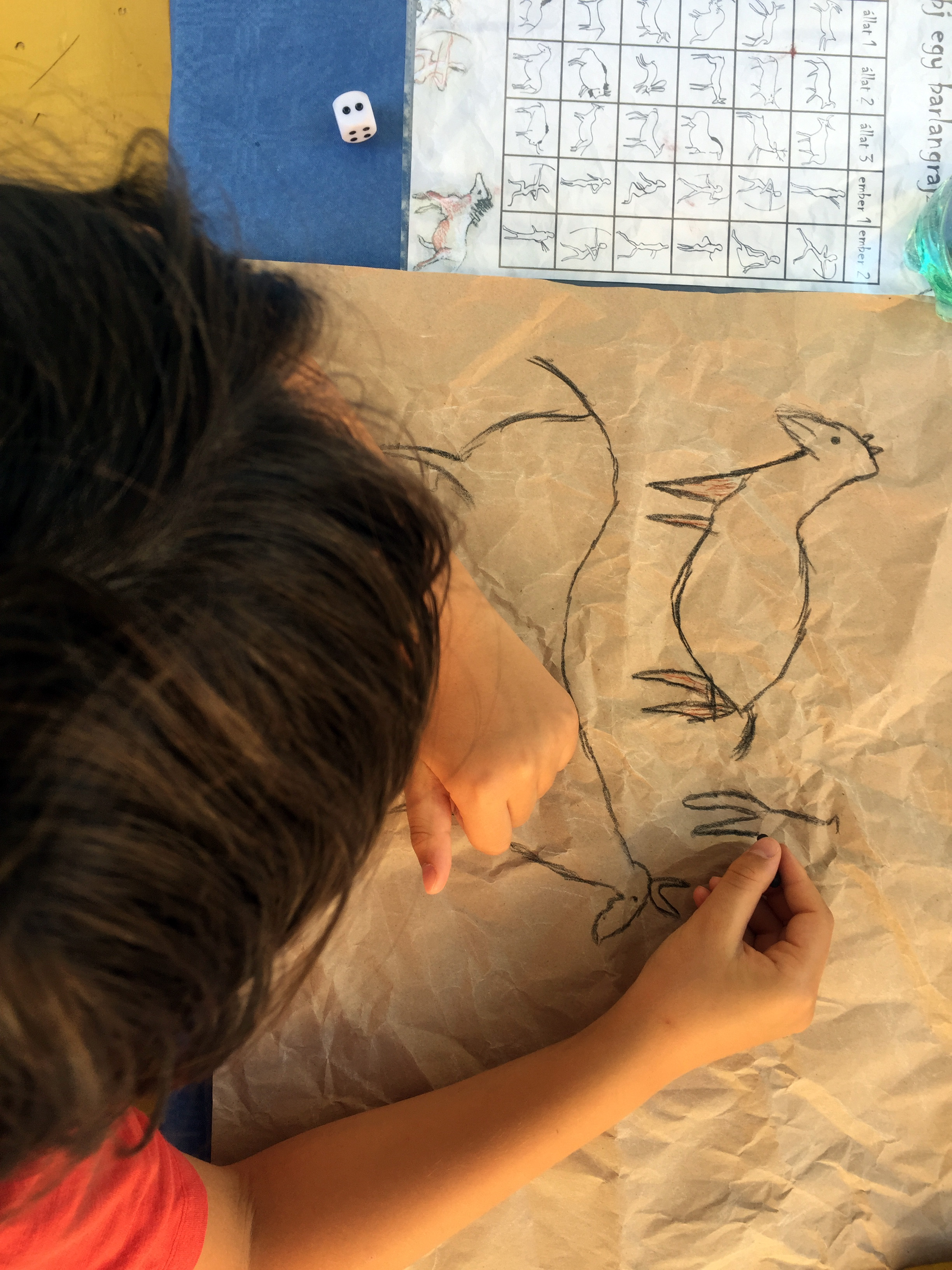 Roll and Draw! Cave Painting – Dobj egy barlangrajzot! – design.edu.art