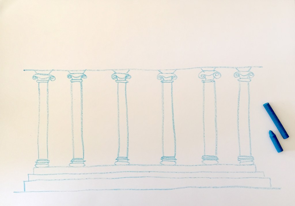 Roll-and-Draw! a Classical Temple – Antik templomépítészet dobókockával ...