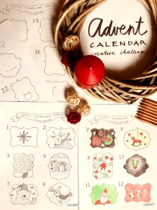 Kreatív adventi naptár – Advent Calendar creativity challenge – design ...