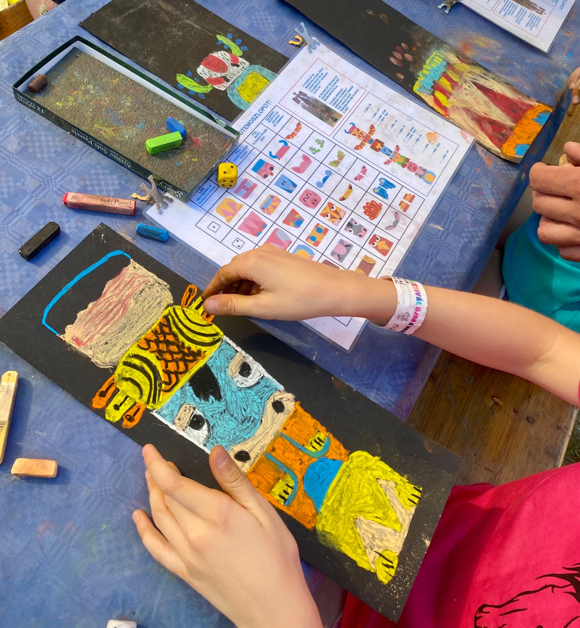 Totem Pole Art lesson – Totemoszlop – design.edu.art